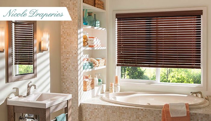 Best Washroom Window Treatment Ideas by Nicole Draperies